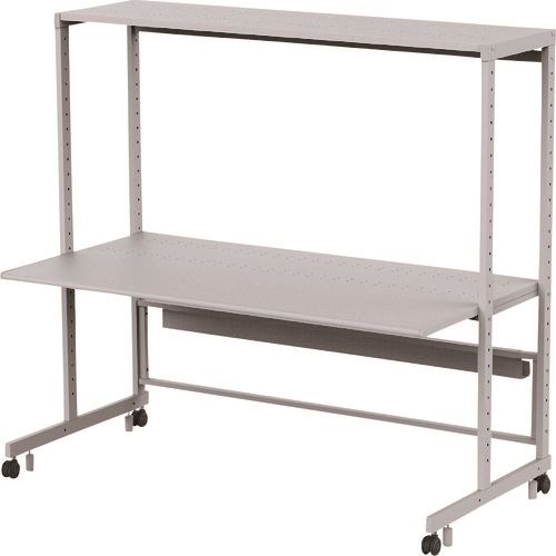 オレンジブック トラスコ中山　TRUSCOSANWA eラックNシリーズ(W1600) 〔品番:ER160N〕[ 注番:2033734]特長●豊富なサイズバリエーションと4タイプの形状から選べる高耐荷重のラックです。●メイン天板の奥行きが8...