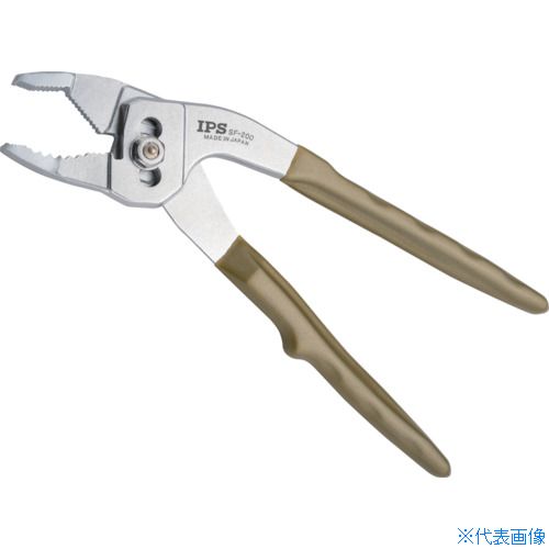 オレンジブック トラスコ中山　TRUSCOIPS TOJIプラトリガー200mm 〔品番:SF200G〕[ 注番:2035926]特長●ばね内蔵機構で連続作業に最適です。●最大口開き幅が約30％アップしました。●バネ機構解除で閉じたまま工具...