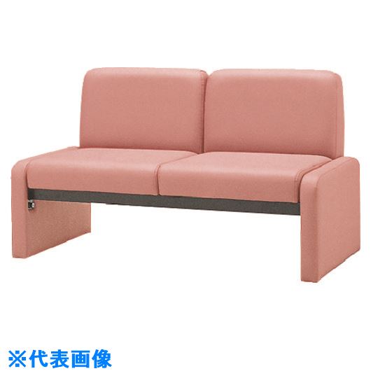 オレンジブック トラスコ中山　TRUSCOMIZUNO ロビーチェア 背付き 〔品番:MC6020NEROU5〕[ 注番:2036879]特長●丸みを強調したデザインでソフトで優しい印象を与えます。用途●待合スペースに仕様●幅(mm)：12...
