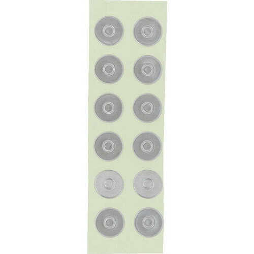 オレンジブック トラスコ中山　TRUSCOTRUSCO 錆防止亜鉛シ−ル 4MM 12個入 〔品番:RP754〕[ 注番:2065463]特長●錆びさせたくない箇所にシールやテープと同じ要領で貼り錆の発生を強力に防ぎます。●ステンレスと鉄、...