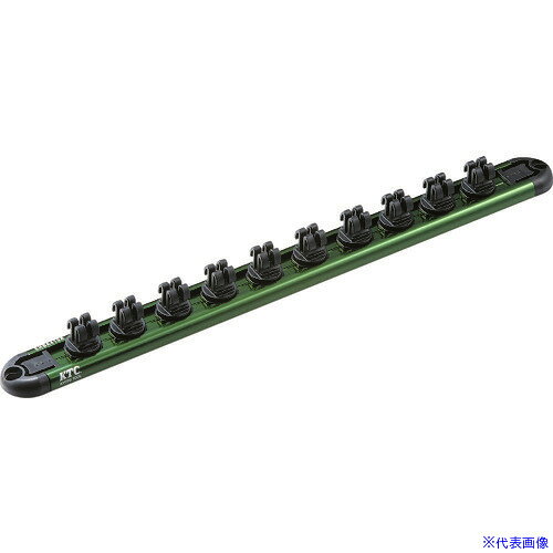 オレンジブック トラスコ中山　TRUSCOKTC 12.7アルミソケットホルダー 〔品番:EHBA410A〕[ 注番:2067218]特長●インパクトレンチ用ソケットのピンリングを装着した状態での着脱が可能です。用途●ソケットの収納に。仕様...