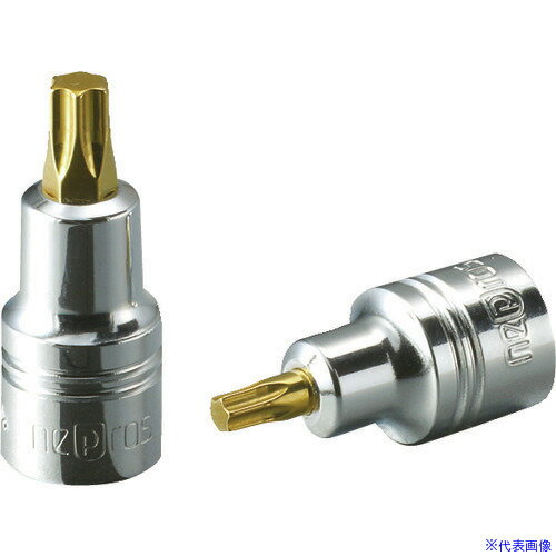 オレンジブック トラスコ中山　TRUSCOnepros 6.3スタッビトルクスビットT25 〔品番:NQ4T25SS〕[ 注番:2068635]特長●チタンコーティングにより耐磨耗性を向上しています。●差込角側は応力の集中を防ぐパワーフィッ...
