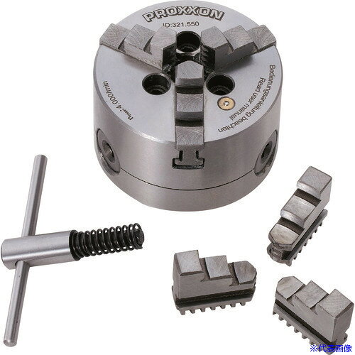 オレンジブック トラスコ中山　TRUSCOPROXXON 小型旋盤用別売りオプション 三爪ユニバーサルチャックPD250用 〔品番:24034〕[ 注番:2070151]特長●省スペースでの旋盤加工を実現します。●ビギナーユーザーからプロユ...
