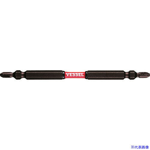 オレンジブック トラスコ中山　TRUSCOVESSEL サキスボスリムトーションビット10本組 SDT +2×110mm 〔品番:SDT10P2110F〕[ 注番:2070697]特長●刃先が先細形状になっており、ねじ頭が断然見やすく作業効...