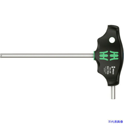 オレンジブック トラスコ中山　TRUSCOWera(ヴェラ) 454 T型ハンドルヘックスドライバー HF 6 x 150 mm 〔品番:023347〕[ 注番:2074994]特長●人間工学に基づいた手の平に合わせたT型フリップです。●独...