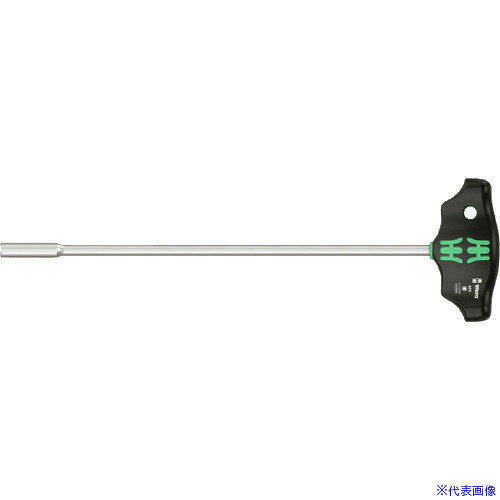 オレンジブック トラスコ中山　TRUSCOWera(ヴェラ) 495 T型ハンドルナットドライバー 9 x 230 mm 〔品番:023386〕[ 注番:2075055]特長●人間工学に基づいた手の平に合わせたT型フリップです。●L型レンチ...