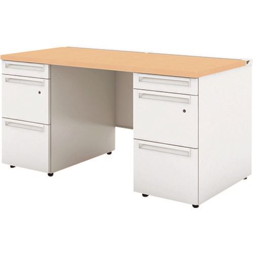 オレンジブック トラスコ中山　TRUSCOPLUS 779798)US 両袖机UR−147WAL−33 WM 〔品番:UR147WAL33WMW4〕[ 注番:2092564]特長仕様●タイプ：両袖タイプ仕様2●US　両袖机UR-147WAL...