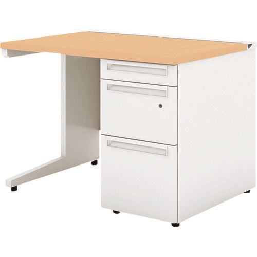 オレンジブック トラスコ中山　TRUSCOPLUS 779765)US 片袖机UR−107WDL−3 WM/W4 〔品番:UR107WDL3WMW4〕[ 注番:2092622]特長仕様●タイプ：片袖タイプ仕様2●US　片袖机UR-107WD...