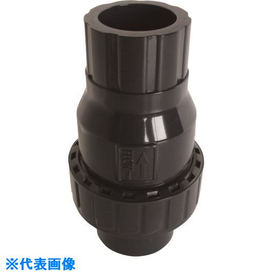 オレンジブック トラスコ中山　TRUSCOエスロン ボールチャッキ 本体材質PVC シール材質EPDM TS 65A 〔品番:BC65SE〕[ 注番:2096376]特長●流体抵抗が小さく、小さな差圧でも確実に逆止効果を発揮します。仕様仕様...