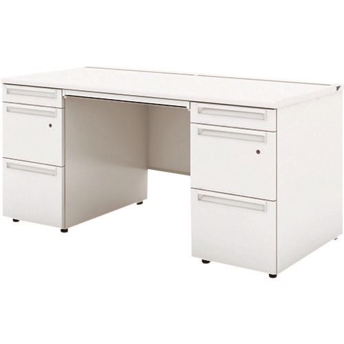 オレンジブック トラスコ中山　TRUSCOPLUS 779614)US 両袖机UR−157AL−33 WS/W4 〔品番:UR157AL33WSW4〕[ 注番:2098869]特長仕様●タイプ：両袖タイプ仕様2●US　両袖机UR-157AL...