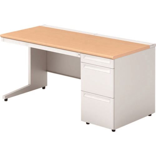 オレンジブック トラスコ中山　TRUSCOPLUS 775564)US 片袖机US−157AL−3 WM/W4 〔品番:US157AL3WMW4〕[ 注番:2101966]特長仕様●タイプ：片袖タイプ仕様2●US　片袖机US-157AL-3...