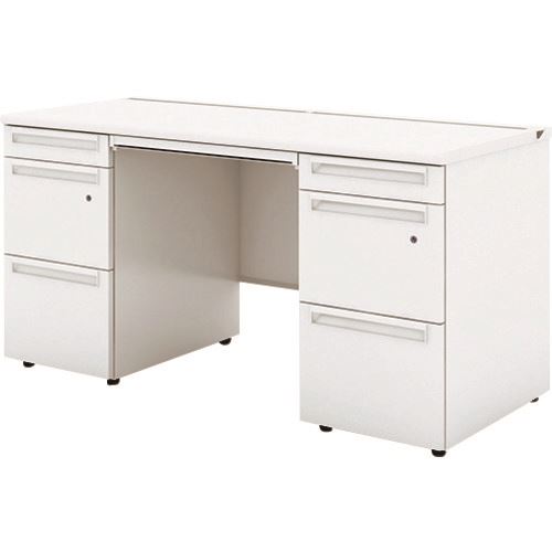 オレンジブック トラスコ中山　TRUSCOPLUS 779629)US 両袖机UR−146A−33 WS/W4 〔品番:UR146A33WSW4〕[ 注番:2102083]特長仕様●タイプ：両袖タイプ仕様2●US　両袖机UR-146A-33...