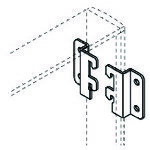 オレンジブック トラスコ中山　TRUSCOPLUS 658300)TF 壁固定金具 TF−KK W4 〔品番:TFKKW4〕[ 注番:2105091]特長仕様仕様2●TF　壁固定金具　TF-KK　W4　（658300）材質/仕上セット内容/...