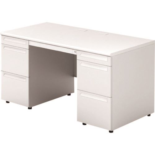 オレンジブック トラスコ中山　TRUSCOPLUS 669665)US 両袖机 US−NS147AL−33 WS/W4 〔品番:USNS147AL33WSW4〕[ 注番:2106665]特長仕様●タイプ：両袖タイプ仕様2●US　両袖机　US...
