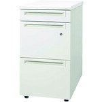 オレンジブック トラスコ中山　TRUSCOPLUS 740049)脇机3段 UJ−047A−A3 WS/W4 引出A 〔品番:UJ047AA3WSW4〕[ 注番:2115274]特長仕様●色：ホワイト●天板色：ホワイト●鍵タイプ：シリンダー...