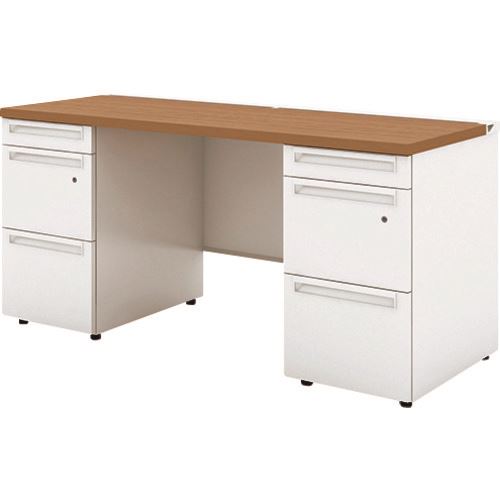 オレンジブック トラスコ中山　TRUSCOPLUS 779808)US 両袖机UR−156WA−33 T2/W4 〔品番:UR156WA33T2W4〕[ 注番:2115320]特長仕様●タイプ：両袖タイプ仕様2●US　両袖机UR-156WA...