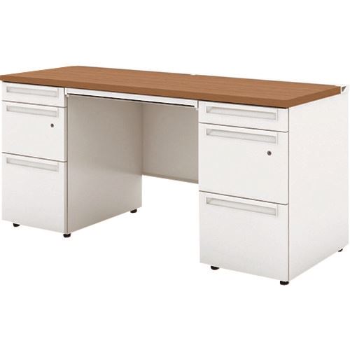 オレンジブック トラスコ中山　TRUSCOPLUS 779652)US 両袖机UR−156D−33 T2/W4 〔品番:UR156D33T2W4〕[ 注番:2115345]特長仕様●タイプ：両袖タイプ仕様2●US　両袖机UR-156D-33...
