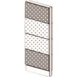 オレンジブック トラスコ中山　TRUSCOPLUS 626208)LFパネル PETクロスセット LF−S0413R 〔品番:LFS0413R〕[ 注番:2116399]特長仕様仕様2●LFパネル　PETクロスセット　LF-S0413R　（...