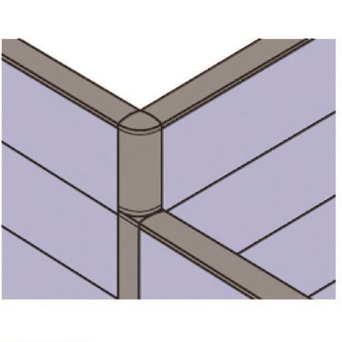オレンジブック トラスコ中山　TRUSCOプラス 625182)LF 連結部材 段差1段 LF-1613D-90T3 DGY 〔品番:LF1613D90T3DGY〕[ 注番:2117080]特長仕様仕様2●LF　連結部材　段差1段　LF−1...