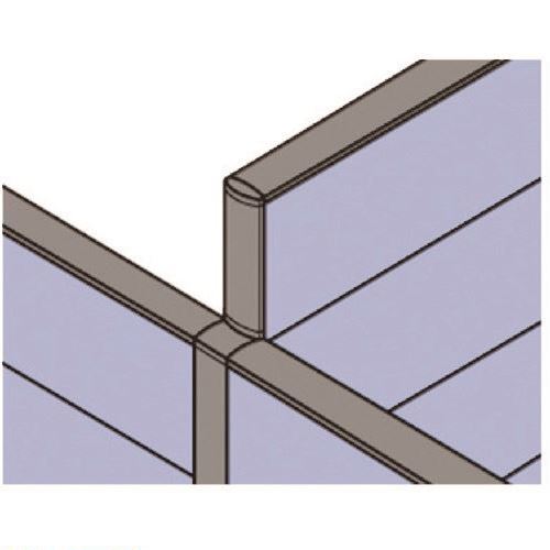 オレンジブック トラスコ中山　TRUSCOプラス 625180)LF 連結部材 段差1段 LF-1916D-90T2 DGY 〔品番:LF1916D90T2DGY〕[ 注番:2118582]特長仕様仕様2●LF　連結部材　段差1段　LF−1...