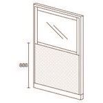 オレンジブック トラスコ中山　TRUSCOプラス 682263)KIパネルPETクロス透明G KI-1218RG LGY 〔品番:KI1218RGLGY〕[ 注番:2120053]特長仕様仕様2●KIパネルPETクロス透明G　KI−1218...