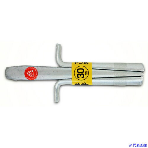 オレンジブック トラスコ中山　TRUSCODOGYU セリ矢30mm 〔品番:00493〕[ 注番:2154398]特長●セリ矢の寸法はご使用されるコンクリートドリルに合わせた物をご使用下さい。用途●御影石などの荒割り作業に。仕様●全長(m...