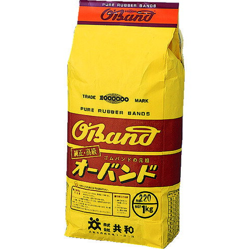 オレンジブック トラスコ中山　TRUSCOオーバンド #220 アメ色 1kg袋 (約970本入) 〔品番:GJ206〕[ 注番:2155010]特長●業務用として最適です。●良質の天然の純ゴムを使用しています。●締まりがよくてやわらかく、...