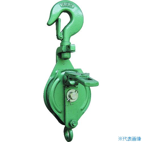 オレンジブック トラスコ中山　TRUSCOHHH 強力型滑車一車スナッチ フック型100mm 〔品番:100X1S〕[ 注番:2155478]特長●側板が開くのでロープの途中からでも装着可能です。用途●ロープを通し、荷物などの吊り上げや引っ...