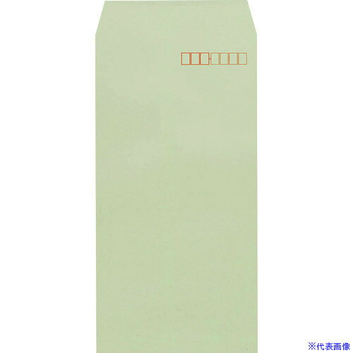 オレンジブック トラスコ中山　TRUSCOキングコーポ 長形3号 85g スミ貼ウグイス1000枚X1箱 〔品番:080112〕[ 注番:2165576]特長●色鮮やかなカラークラフト封筒です。用途●A4書類(297×210)を三つ折り(2...