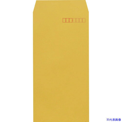 オレンジブック トラスコ中山　TRUSCOキングコーポ 長形3号 85g スミ貼イエロー1000枚X1箱 〔品番:080106〕[ 注番:2167199]特長●色鮮やかなカラークラフト封筒です。用途●A4書類(297×210)を三つ折り(2...