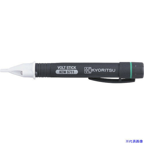 オレンジブック トラスコ中山　TRUSCOKYORITSU 低圧用検電器 〔品番:KEW5711〕[ 注番:2168140]特長●被覆の上からでも交流電圧を検知可能です。●音と光で、交流電圧をお知らせします。●暗所での作業に便利な先端ライト...