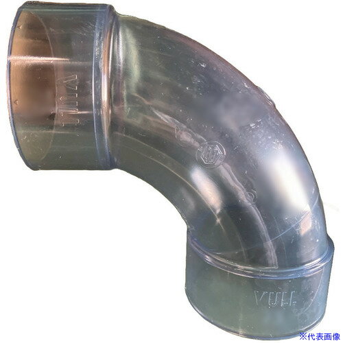 オレンジブック トラスコ中山　TRUSCOエスロン 透明DV-VU継手 90度大曲りエルボ(VULL)65 〔品番:SULL65〕[ 注番:2168646]特長仕様●塩ビ管呼び径：65仕様2材質/仕上セット内容/付属品注意原産国（名称）日本...