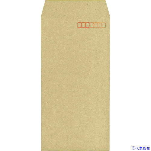 オレンジブック トラスコ中山　TRUSCOキングコーポ 長形3号 85g スミ貼 RCー100%1000枚X1箱 〔品番:181307〕[ 注番:2168799]特長●環境にやさしい古紙パルプ配合率100％の封筒です。用途●A4書類（297...
