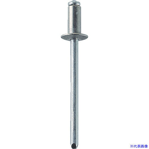 オレンジブック トラスコ中山　TRUSCOPOP オープンリベット(アルミ鉄)φ2.4、TAPD33BS (1000本入) 〔品番:TAPD33BS〕[ 注番:2170574]特長●標準的なアルミニウム合金製リベットで、幅広い分野に対応しま...