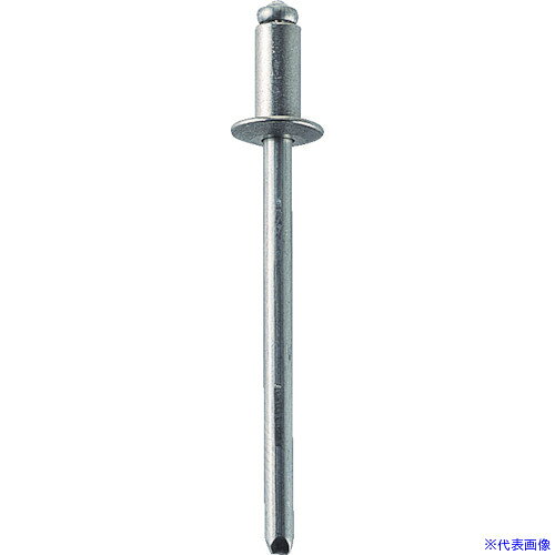 オレンジブック トラスコ中山　TRUSCOPOP オープンポップリベット(アルミアルミ)AD32ABS (1000本入) 〔品番:AD32ABS〕[ 注番:2171180]特長●リベット、マンドレル材質共にアルミニウム合金を用いており耐食性...