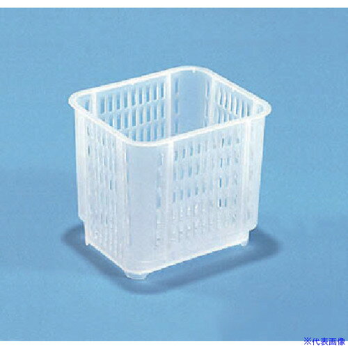 オレンジブック トラスコ中山　TRUSCOサンコー スタッキングコンテナー 100303 サンテナーB#3乳白色 〔品番:SKB3WHNA〕[ 注番:2173145]特長●全面網目のコンテナーです。●耐荷重に優れ安定した段積みが可能です。用...