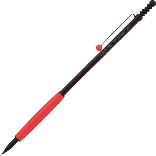 オレンジブック トラスコ中山　TRUSCOTombow シャ−プペンシル ズ−ム707 レッド 0.5ミリ 〔品番:SHZS2〕[ 注番:2174967]特長●「筆記具は使いやすい形状でどこまで細くなれるのか」を追求した約4mmの極細軸のシ...