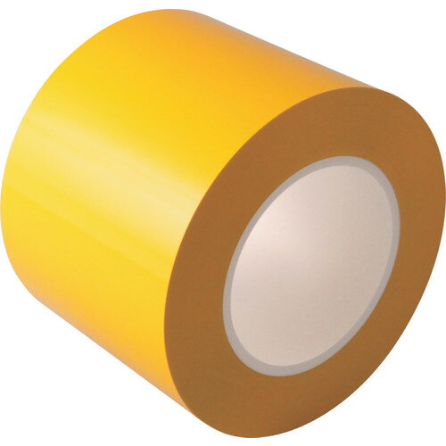 オレンジブック トラスコ中山　TRUSCO日東エルマテ ラインテープE−CR(BC) 0.16mm×100mm×50m 黄 〔品番:ECR100Y〕[ 注番:2180094]特長●環境に優しいポリオレフィンフィルム仕様です。●芯にポリエチレ...
