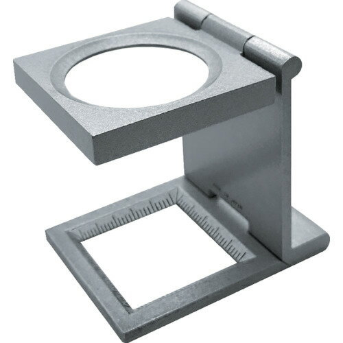 オレンジブック トラスコ中山　TRUSCOリーフ 三ツ折り型ルーペ 〔品番:A302〕[ 注番:2191172]特長●折りたたみ式拡大鏡です。●三つに折りたためてコンパクトに収納できます。用途●繊維の織り目、検査など。仕様●倍率(倍)：6●...