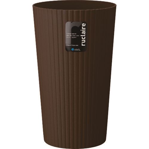 オレンジブック トラスコ中山　TRUSCOASVEL ルクレールコレクション L 13L ブラウン 〔品番:622038〕[ 注番:2210277]特長●インテリアに合わせて選べるカラーです。仕様●色：ブラウン●奥行(mm)：240●高さ(...