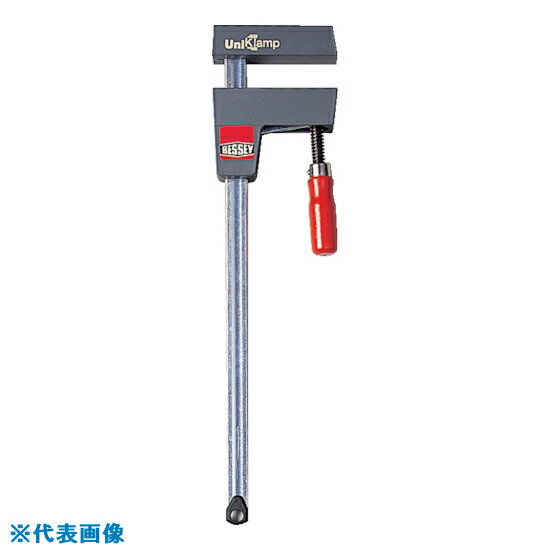 オレンジブック トラスコ中山　TRUSCOBESSEY ユニクランプ UK型 締め付け面平行 開き160mm 〔品番:UK16〕[ 注番:2220792]特長●大きく平らなクランプ面により、精密な表面、角度のある材料や先端の尖った材料にも適...