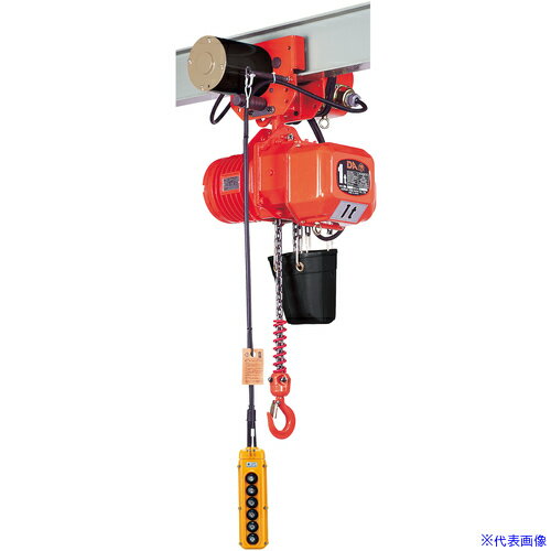 オレンジブック トラスコ中山　TRUSCO象印 DAM型電気トロリ結合式電気チェーンブロック(定速型) 1.5t 揚程7m (DAM−1.5 7m) 〔品番:DAM01570〕[ 注番:2221165]特長仕様●定格荷重(t)：1.5●標準...