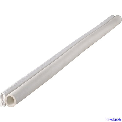 オレンジブック トラスコ中山　TRUSCOIWATA トリムシール 4100シリーズPVC(15M巻) 〔品番:4100-W-1X16A〕[ 注番:2224727]特長●チューブ部はクッション性のある発泡スポンジとなっており扉部や防塵対策に...