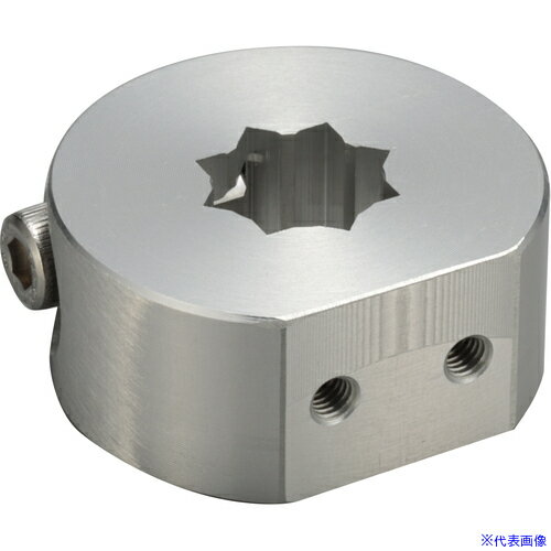 オレンジブック トラスコ中山　TRUSCOIWATA クサビセンサアタッチR (角シャフト用) 〔品番:FSKR-S2A〕[ 注番:2226981]特長●当社シャフトとシングルプレートをつなぐブラケットです。●クサビ構造のため少ない力で締め...