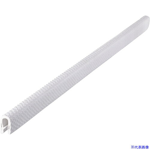 オレンジブック トラスコ中山　TRUSCOIWATA トリム 100シリーズ PVC (75M巻) 〔品番:S100-48-W-4〕[ 注番:2227429]特長●接着剤を使用せず押し込むだけで簡単に取り付けができ、エッジ部を保護します。●...