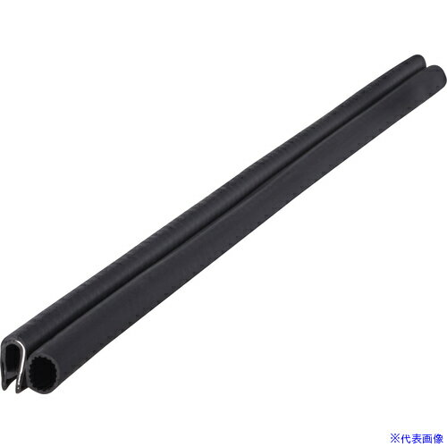 オレンジブック トラスコ中山　TRUSCOIWATA トリムシール (一体成型) 耐油TPE 43M 〔品番:TSEB320A-L43〕[ 注番:2228611]特長●トリムとクッション性のあるチューブを一体成型、はがれの心配がありません。...