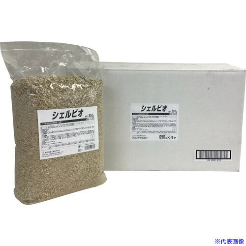 オレンジブック トラスコ中山　TRUSCOSYK シェルビオ 6kg 〔品番:S2927〕[ 注番:2231166]特長●油分に撒布すると、瞬時に吸着します。●吸着量は自重の約4.5倍になります(軽油等)。●自然の材料で作られた環境に優しい...