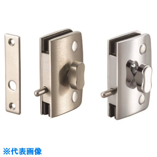 オレンジブック トラスコ中山　TRUSCOSUGATSUNE (140017883)CLS18-C/ガラスラッチ錠 〔品番:CLS18C〕[ 注番:2240843]特長●ガラス開き戸用のラッチ錠です。●表示器の色は視認性がよく、施錠・解錠状...