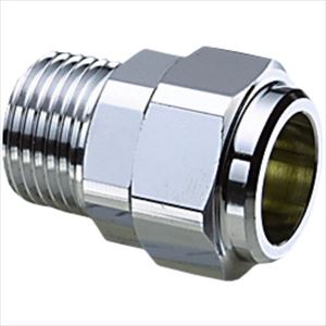 オレンジブック トラスコ中山　TRUSCOオンダ製作所 FCJ1型 テーパおねじ R3/4×Φ16 〔品番:FCJ12016MS〕[ 注番:2245268]特長●専用ツバ出し工具不要でフレキ管に接続可能です。用途●給水・給湯・暖房・融雪用。...