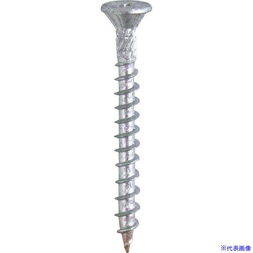 オレンジブック トラスコ中山　TRUSCODAIDOHANT ノンクロムラスパート コンパネビス 3.8×25 (720本入) 〔品番:00039834〕[ 注番:2249086]特長●リング付スクリュー、変則ピッチで板浮き解消します。●環...